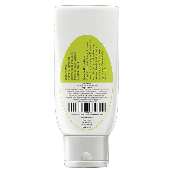 Down Under Cream for Men with L-Arginine, 4 ounces – swissbotany