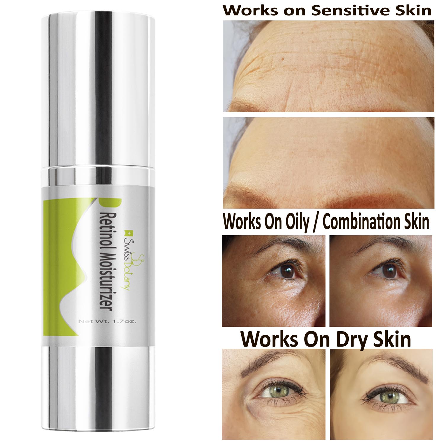 Retinol Moisturizer, 1.7 oz – swissbotany